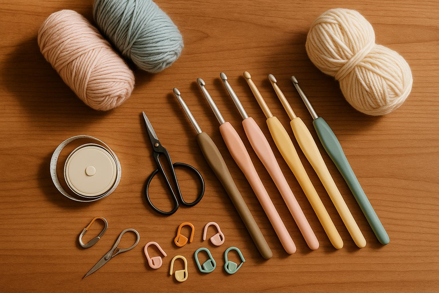 Essential Crochet Tools You Need in Your Craft Bag – Hooks & Needles