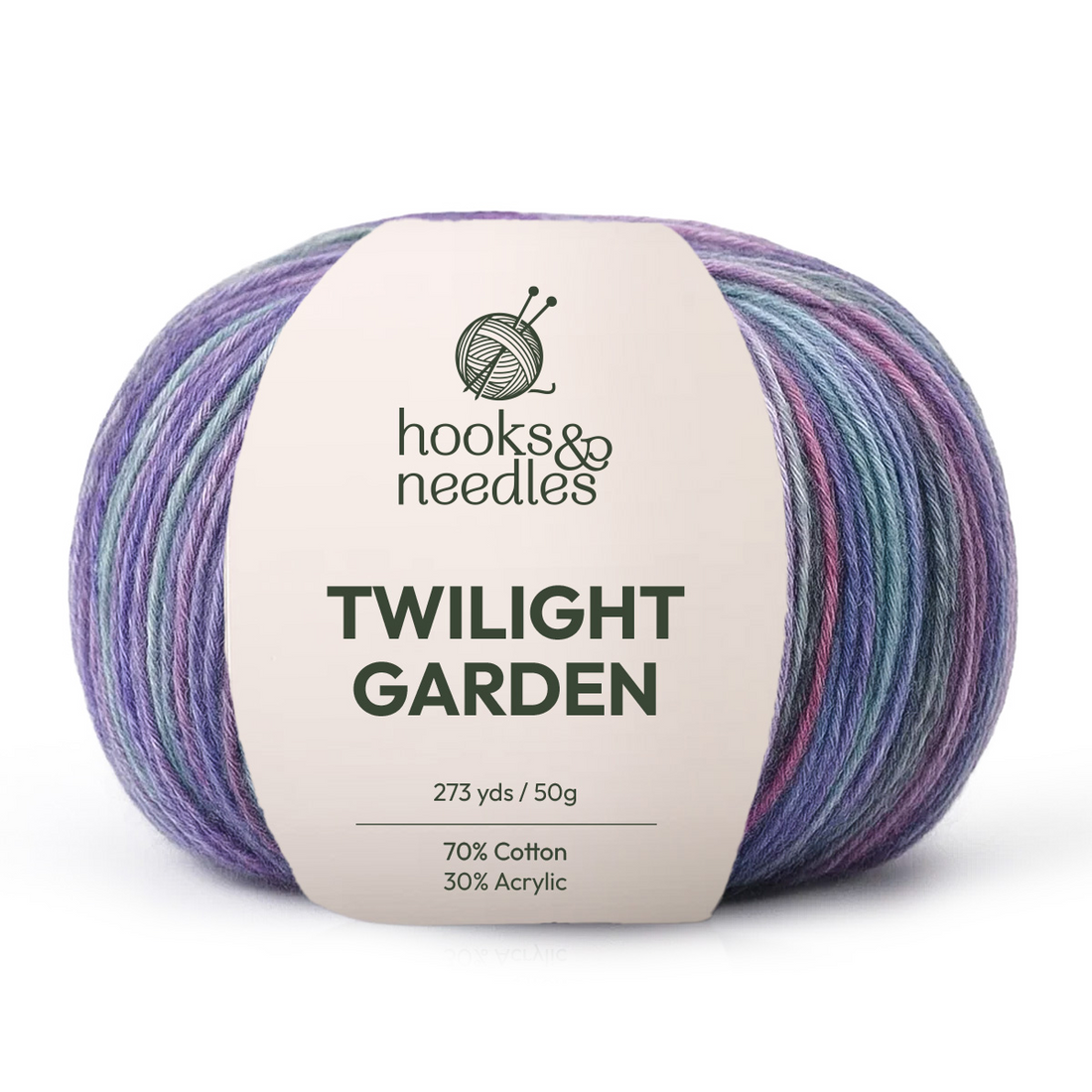 Twilight Garden Variegated Yarn – Hooks & Needles